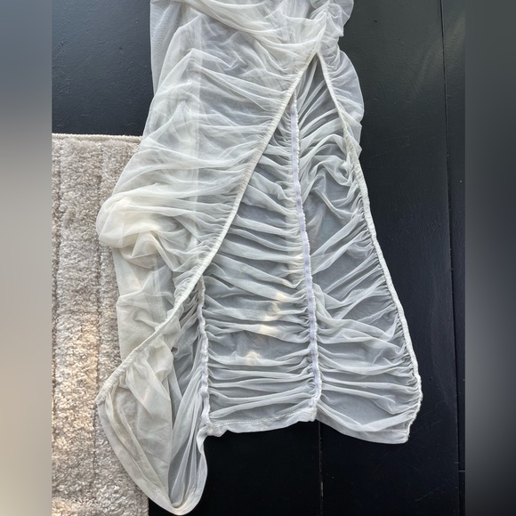 Hera Collection | Dresses | Hera Collection White Long Sheer Dress ...